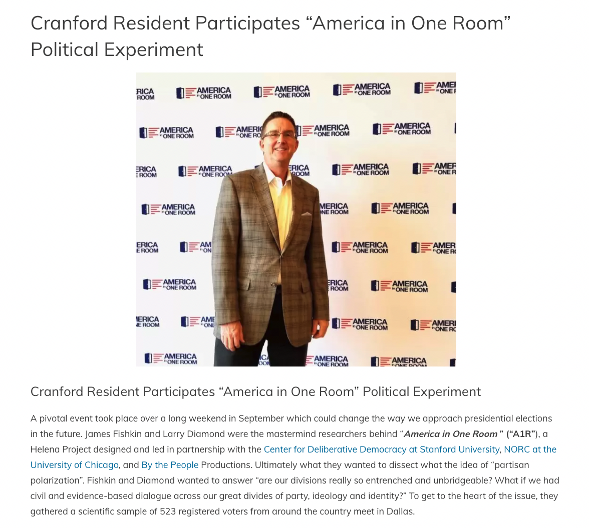 America in One Room | Helena Projects | Helena | Helena